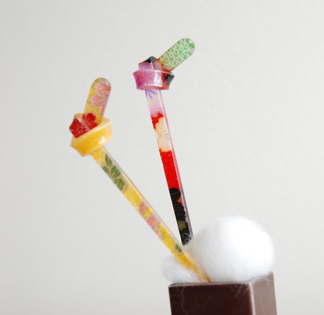 Kanzashi Hair Stick/japanese Hair Pin/hair Accessory/geisha Stick ...