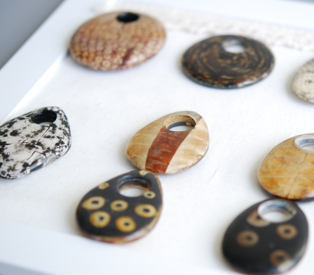 Various Organic Material Pendant Top/large Pendant/unique Pendant Top ...