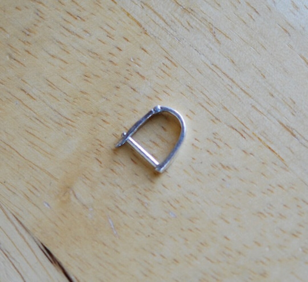 Sterling Silver Removable Bail No. 6a/unique Bail/enhance Bail/reusable ...