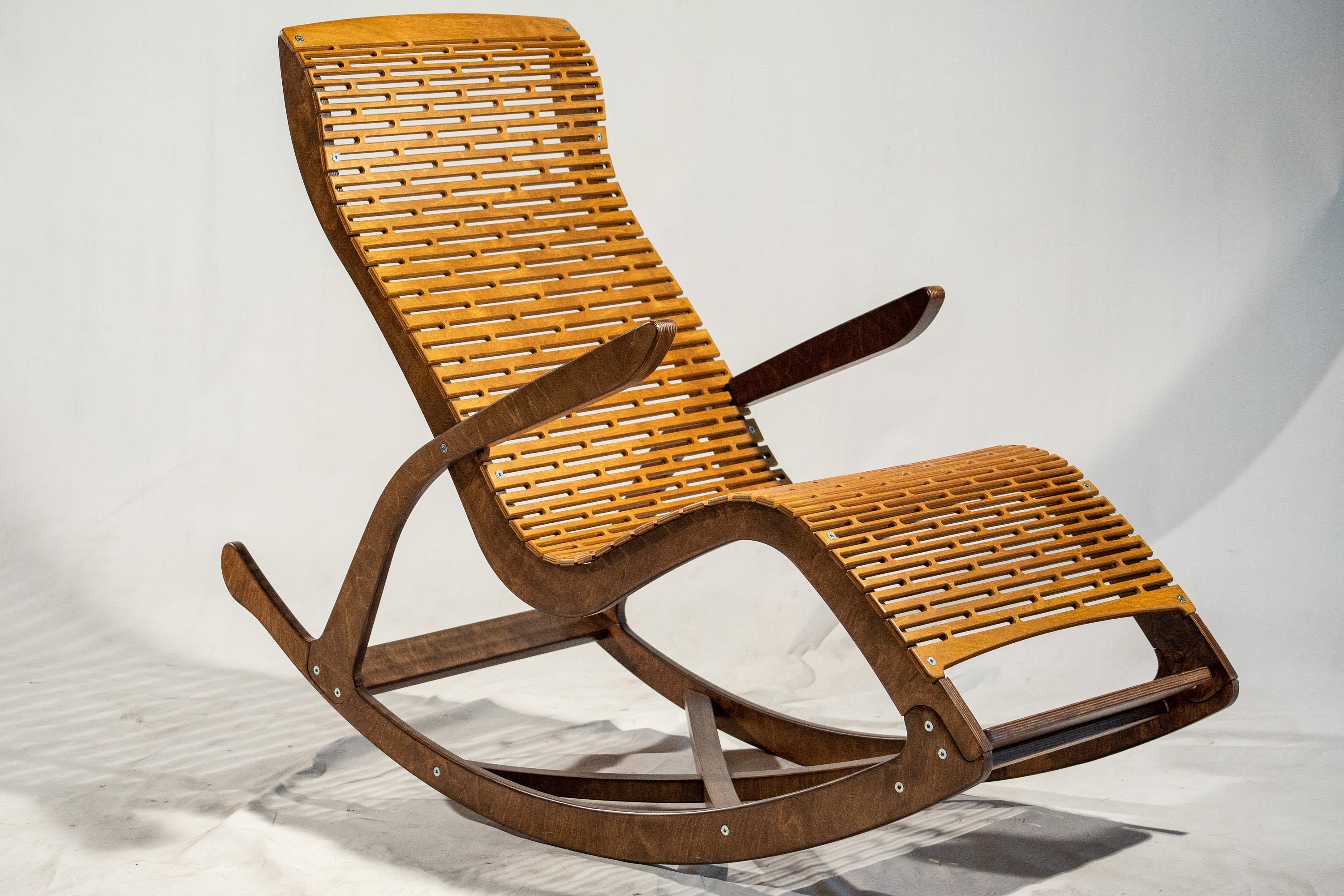 Sarv Flatpack Rocking Chair With Footrest and Detachable Cushion - Etsy