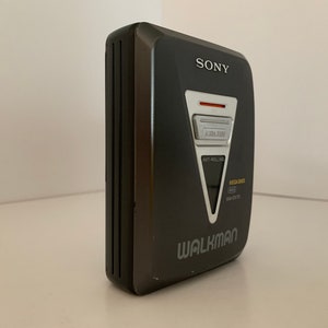 SONY WALKMAN Portable CASSETTE Player - Restored - New Belt - Etsy