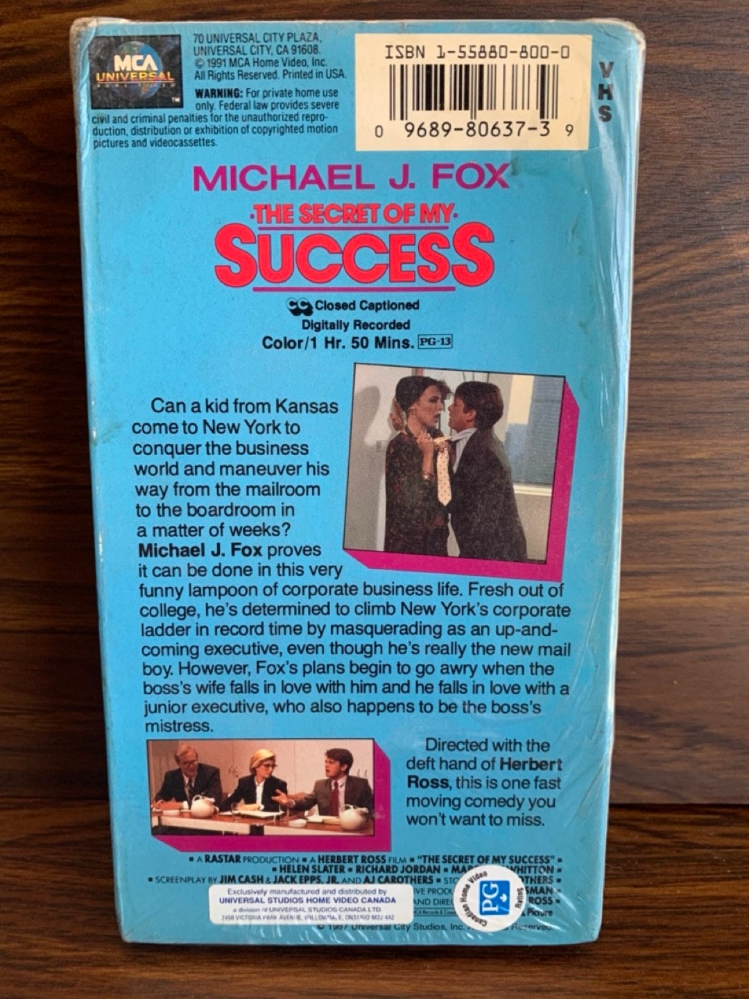 The SECRET to My SUCCESS on VHS (sealed 1991) - Etsy