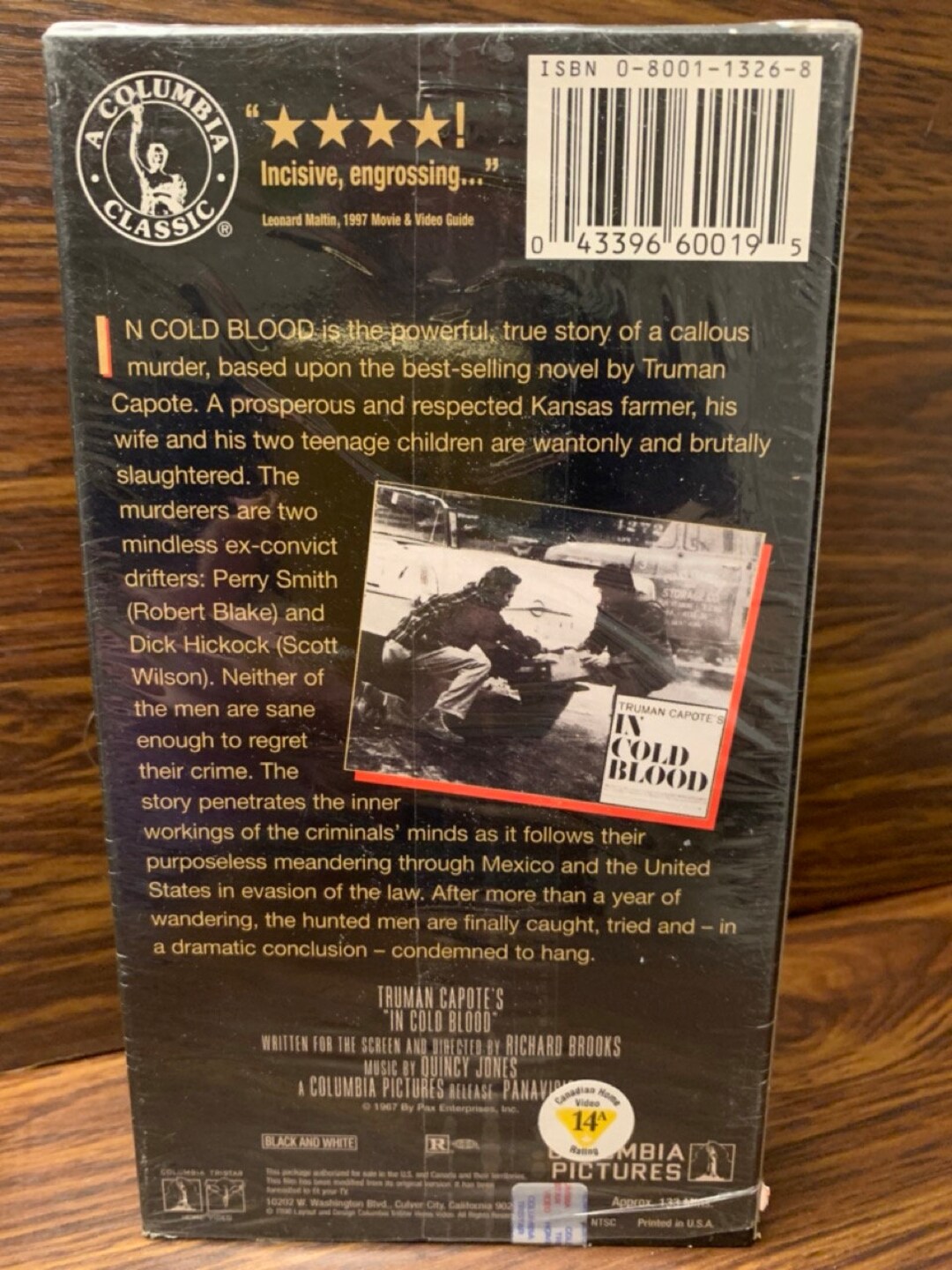 IN COLD BLOOD on Vhs - Etsy