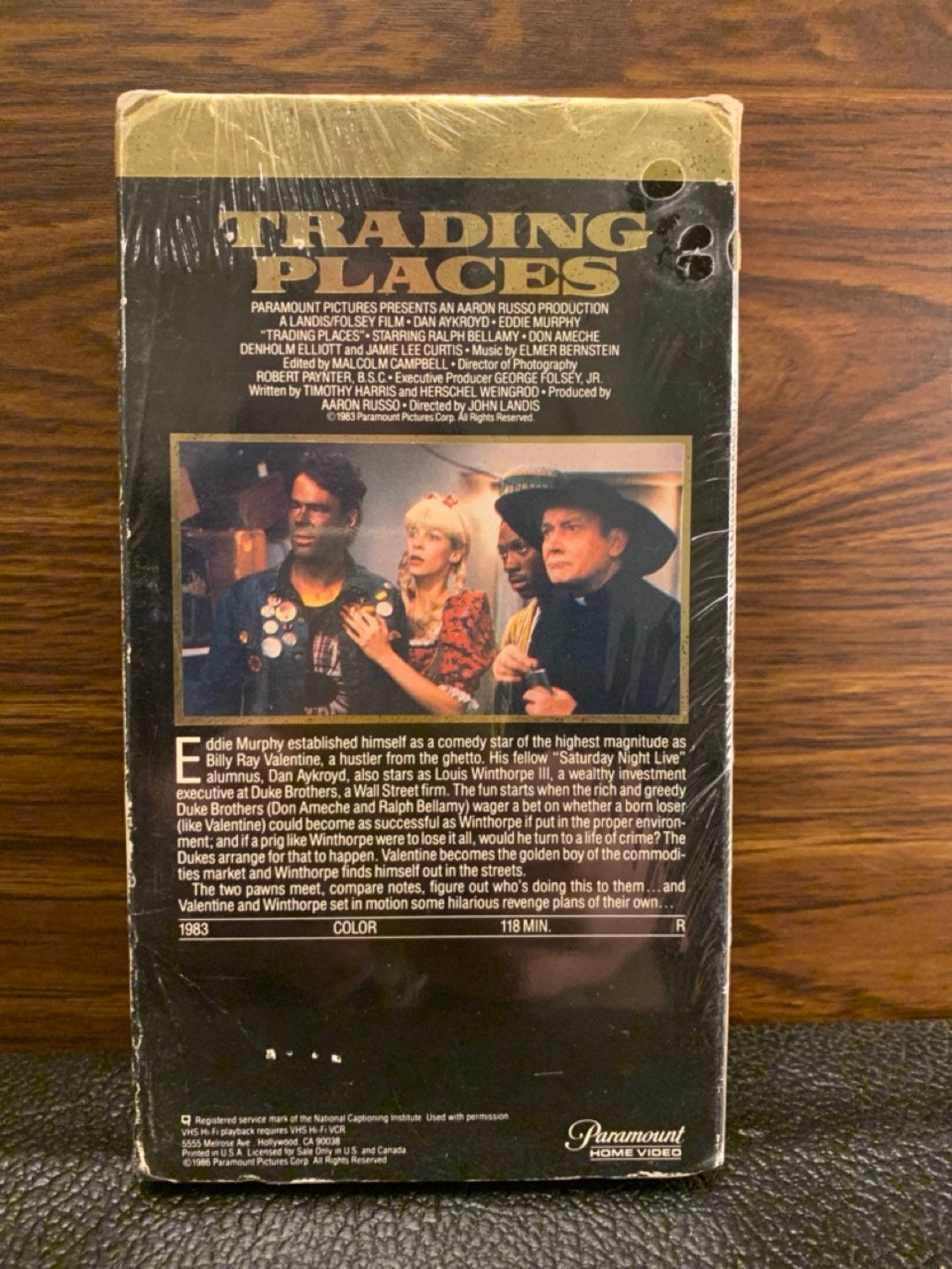 TRADING PLACES on VHS (sealed 1986) - Etsy