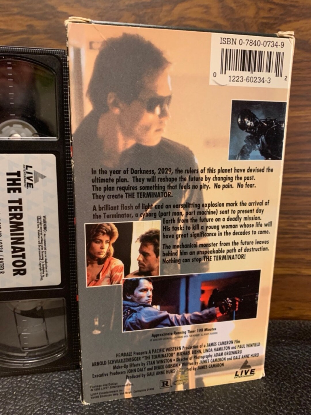 THE TERMINATOR on VHS - Etsy