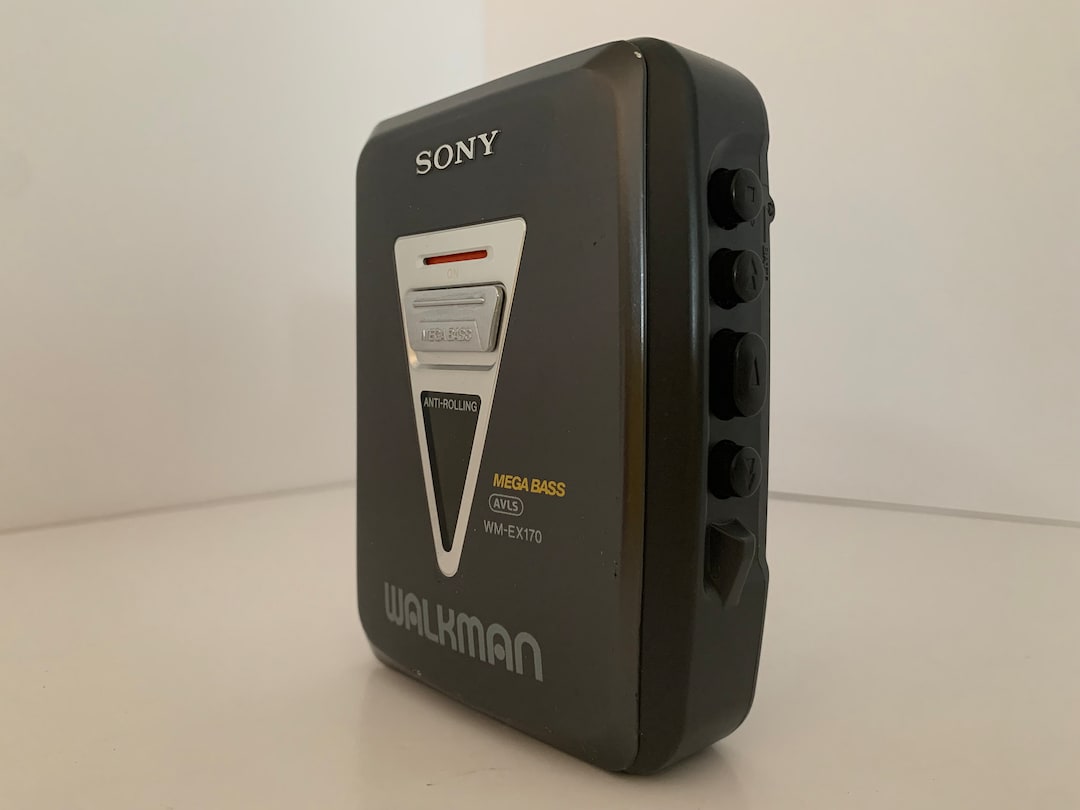 SONY WALKMAN Portable CASSETTE Player - Restored - New Belt - Etsy