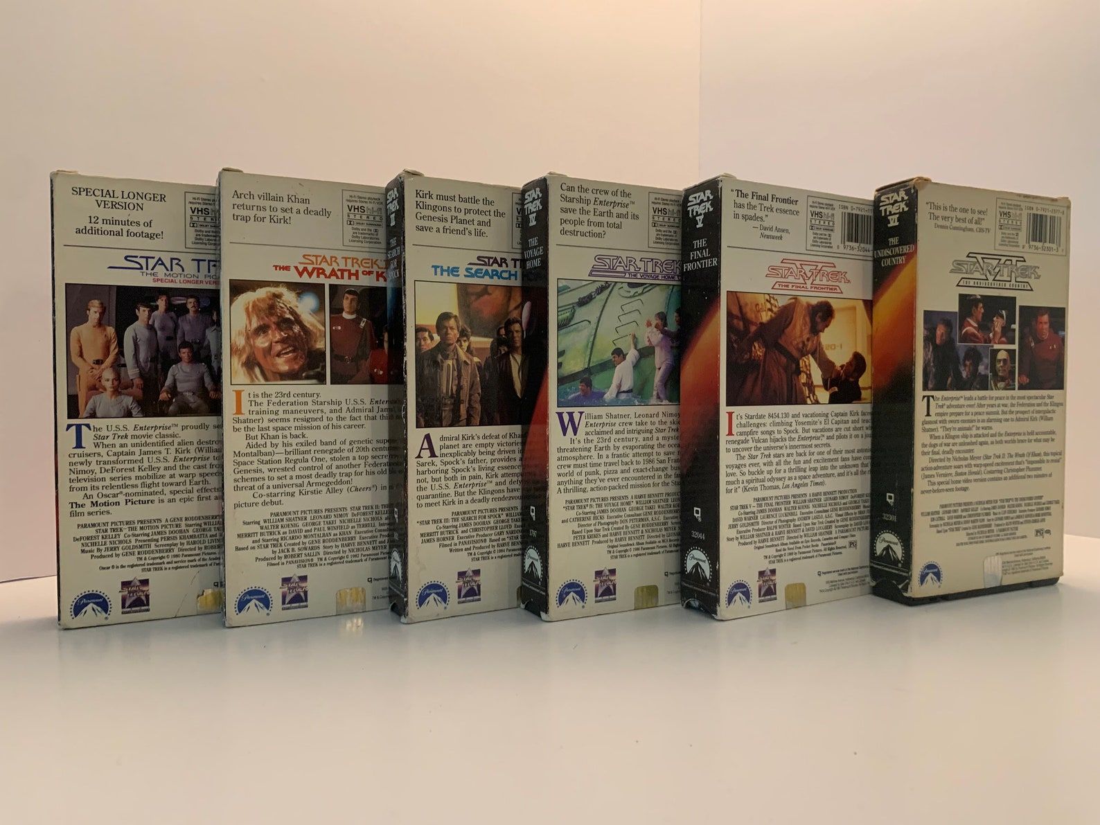 STAR TREK Movie COLLECTION Vhs Marathon Party - Etsy Canada