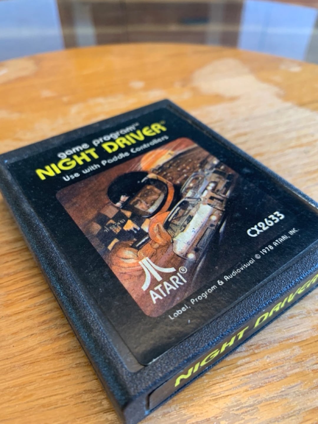 ATARI NIGHT DRIVER Game Cartridge - Etsy