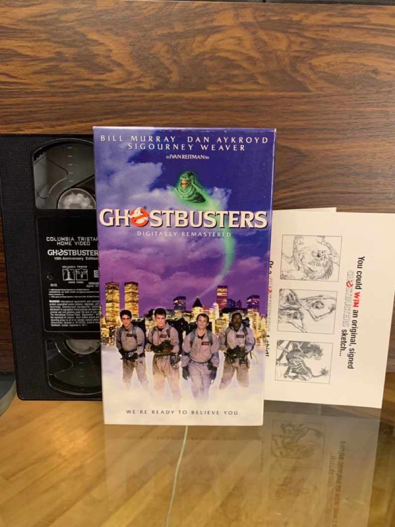 GHOSTBUSTERS on VHS - Etsy