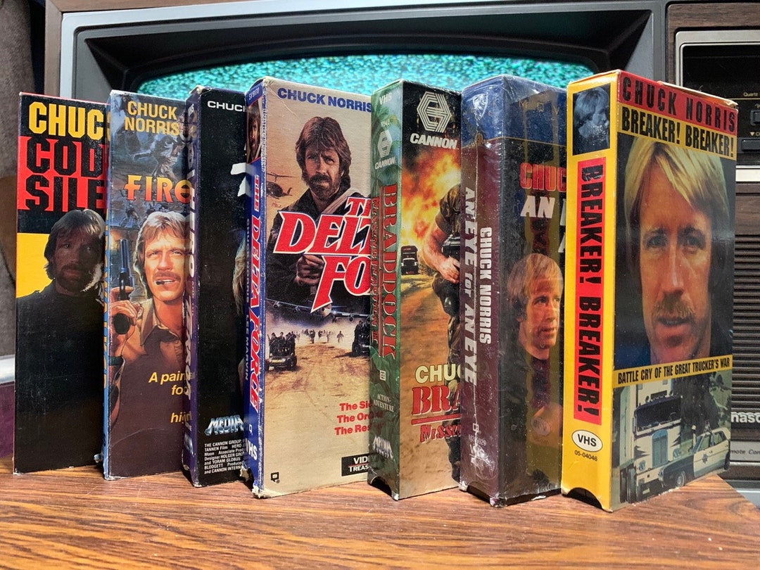 CHUCK NORRIS VHS Mega Party Pack - Etsy UK