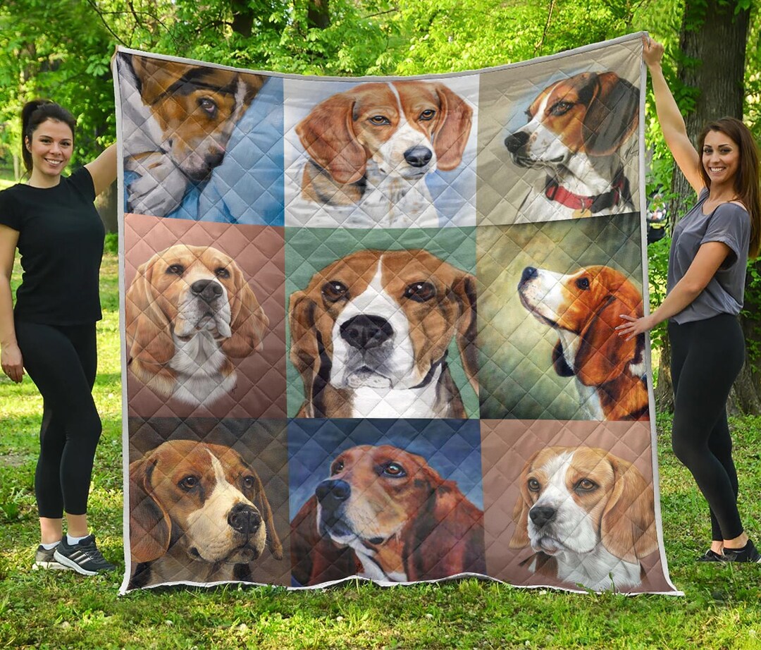 Beagle Collection All Season Quilts, Dog Face Quilts, Dog Quilts ...