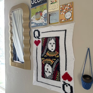 Crochet Tapestry — Playing Card - Etsy