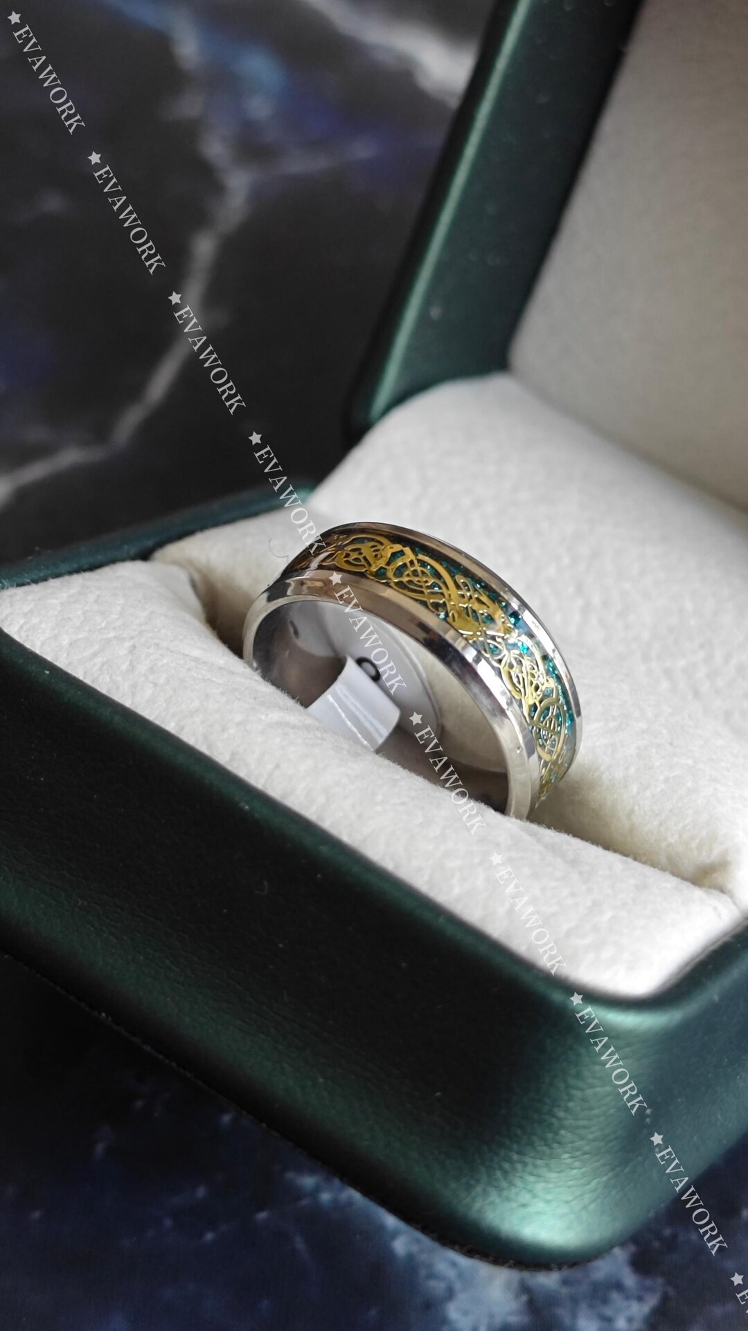 Stylish Geometric 316L Stainless Steel Ring for Men - Affordable ...