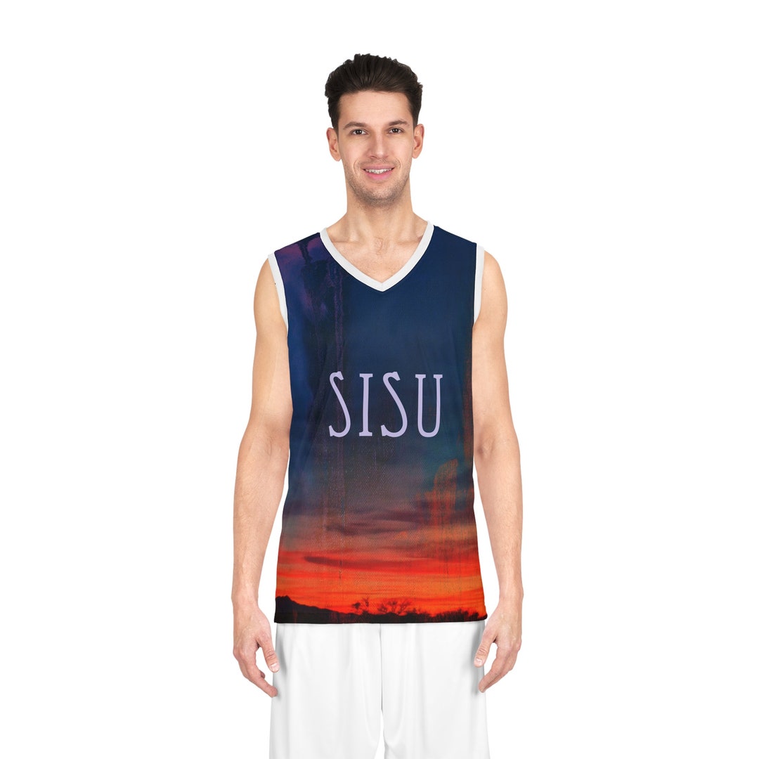 SISU Tucson Sunset Basketball Jersey by Jilly Jesson - Etsy