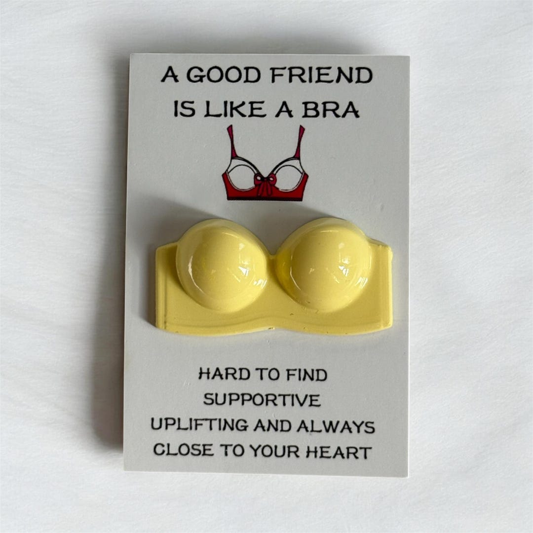 Bra Pocket Hug Charm: Friendship Keepsake With Poem Card - Etsy