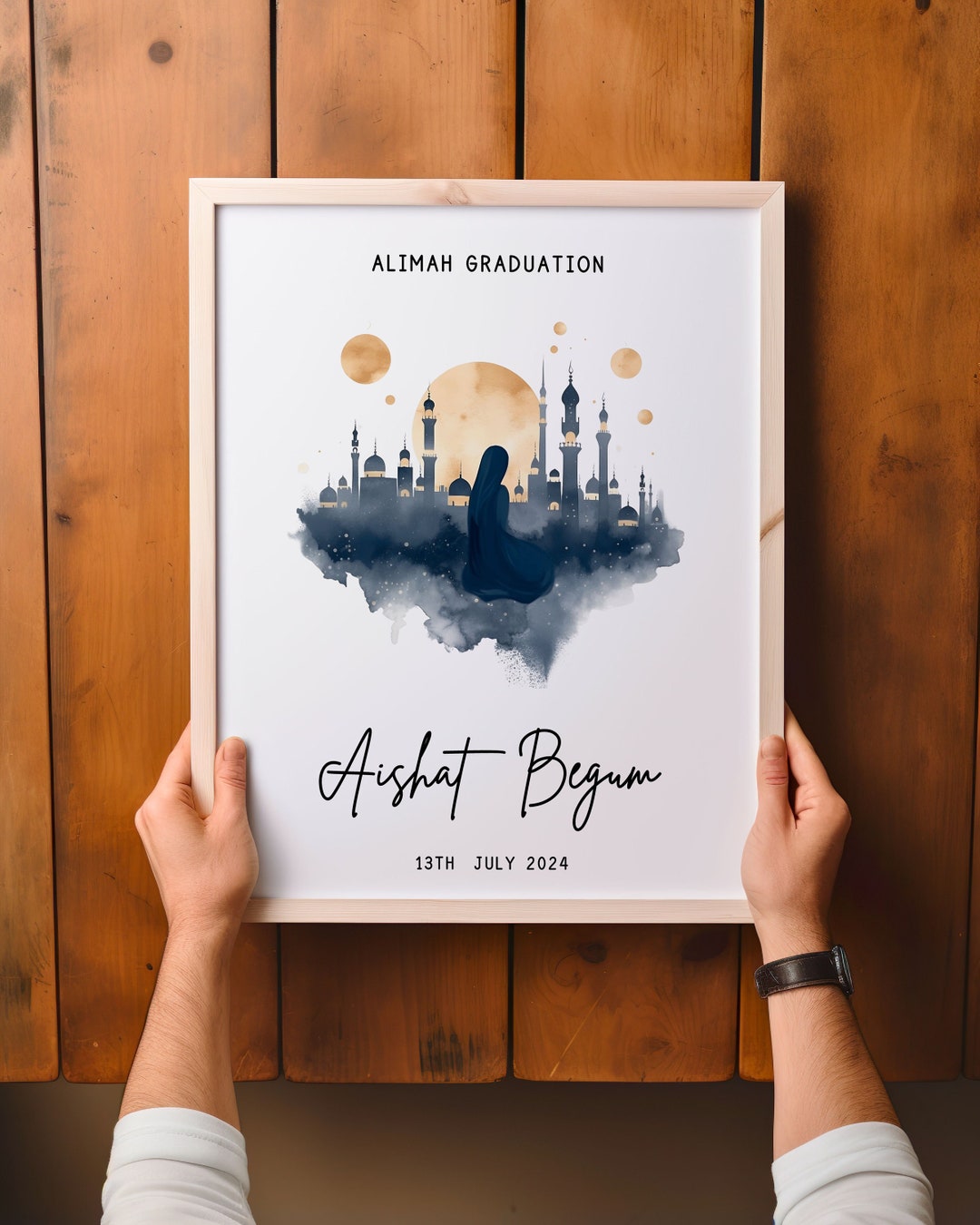 Graduation Mubarak Graduation Print Islamic Gifts Muslim Graduate ...
