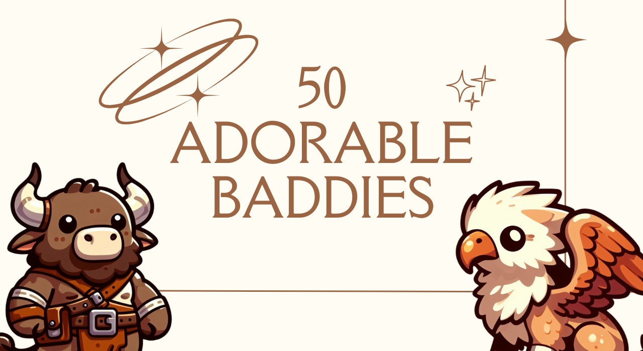 Menacing Monsters | 50 Dnd Themed Emojis for Discord & Twitch - Etsy