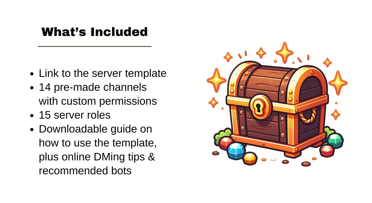 TTRPG Discord Server Template - Etsy