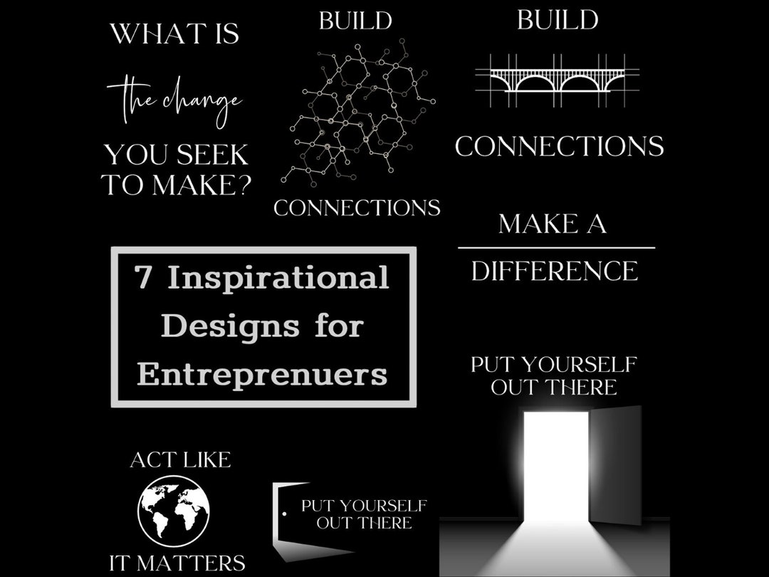 Inspirational Entrepreneur Printable Wall Art | Motivational Digital ...