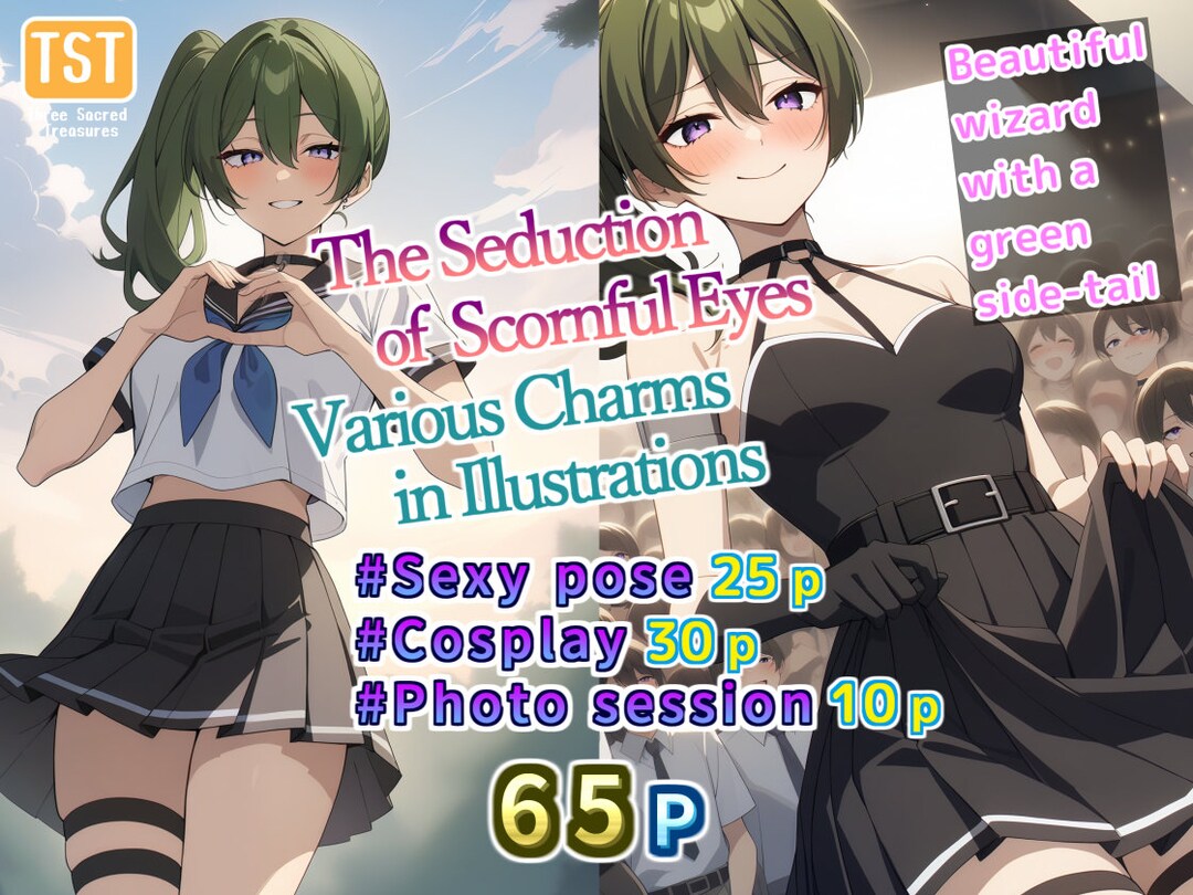 The Seduction of Scornful Eyes: Various Charms in Illustrations - Etsy