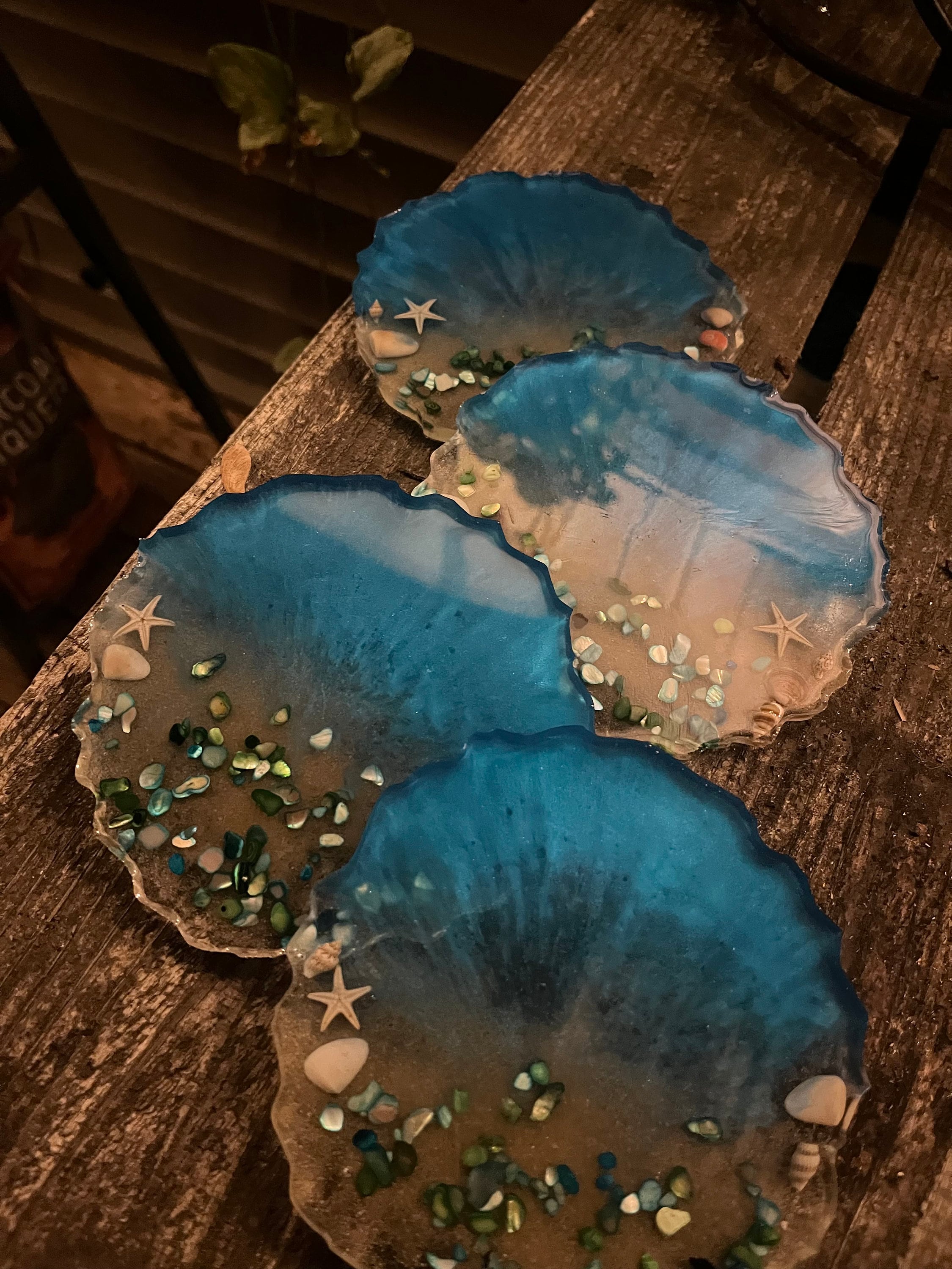 Beach Themed Coasters for Summer Drinks! - Etsy