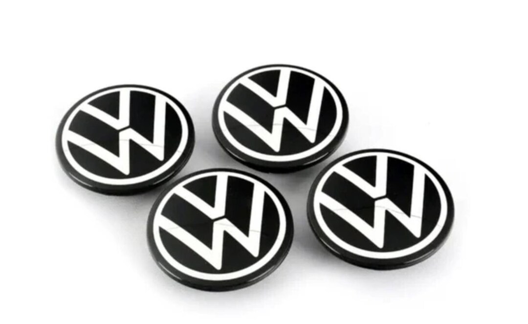 FLOATING Volkswagen Center Cap Sizes 56mm, 60mm, 65mm VW Car Wheel ...