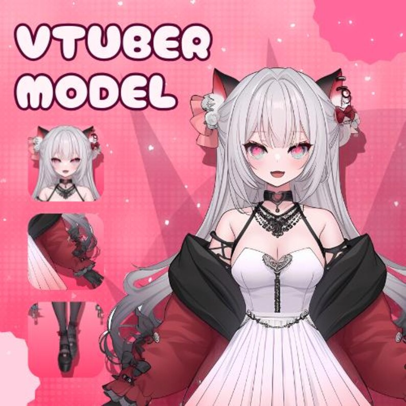 Custom Vtuber Model Live2d Vtuber Avatar Design Vtuber Commission Live2d Commission Live2d Model ...