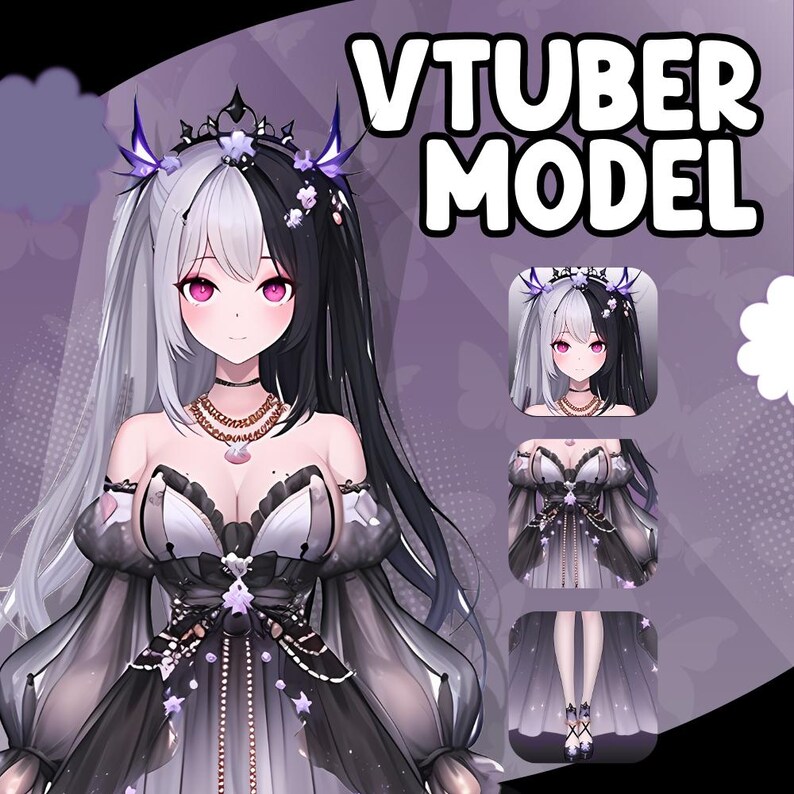 Custom Vtuber Model Live2d Vtuber Avatar Design Vtuber Commission Live2d Commission Live2d Model ...