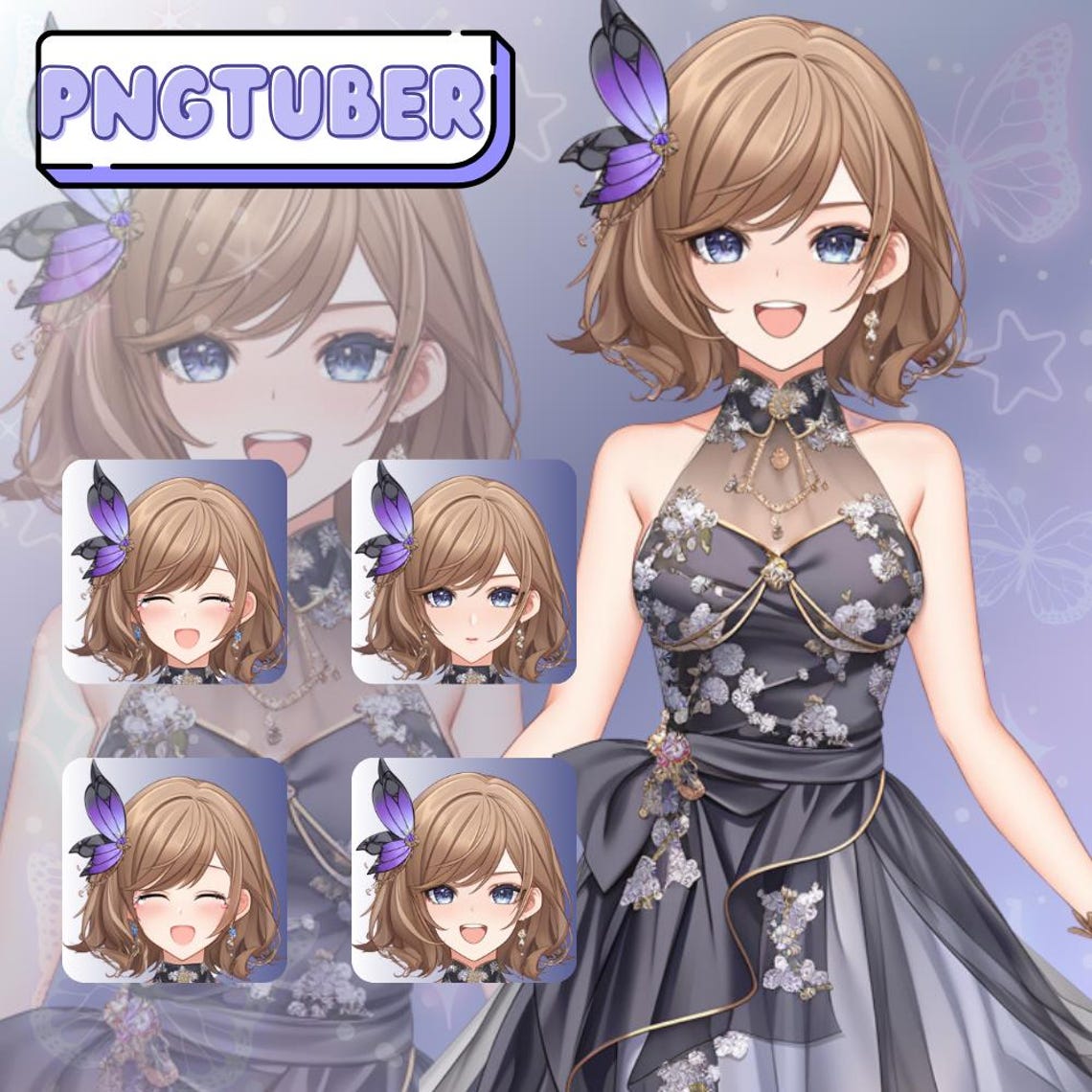 Pngtuber PNG Character Custom Pngtuber Pngtuber Avatar Pngtuber Design ...