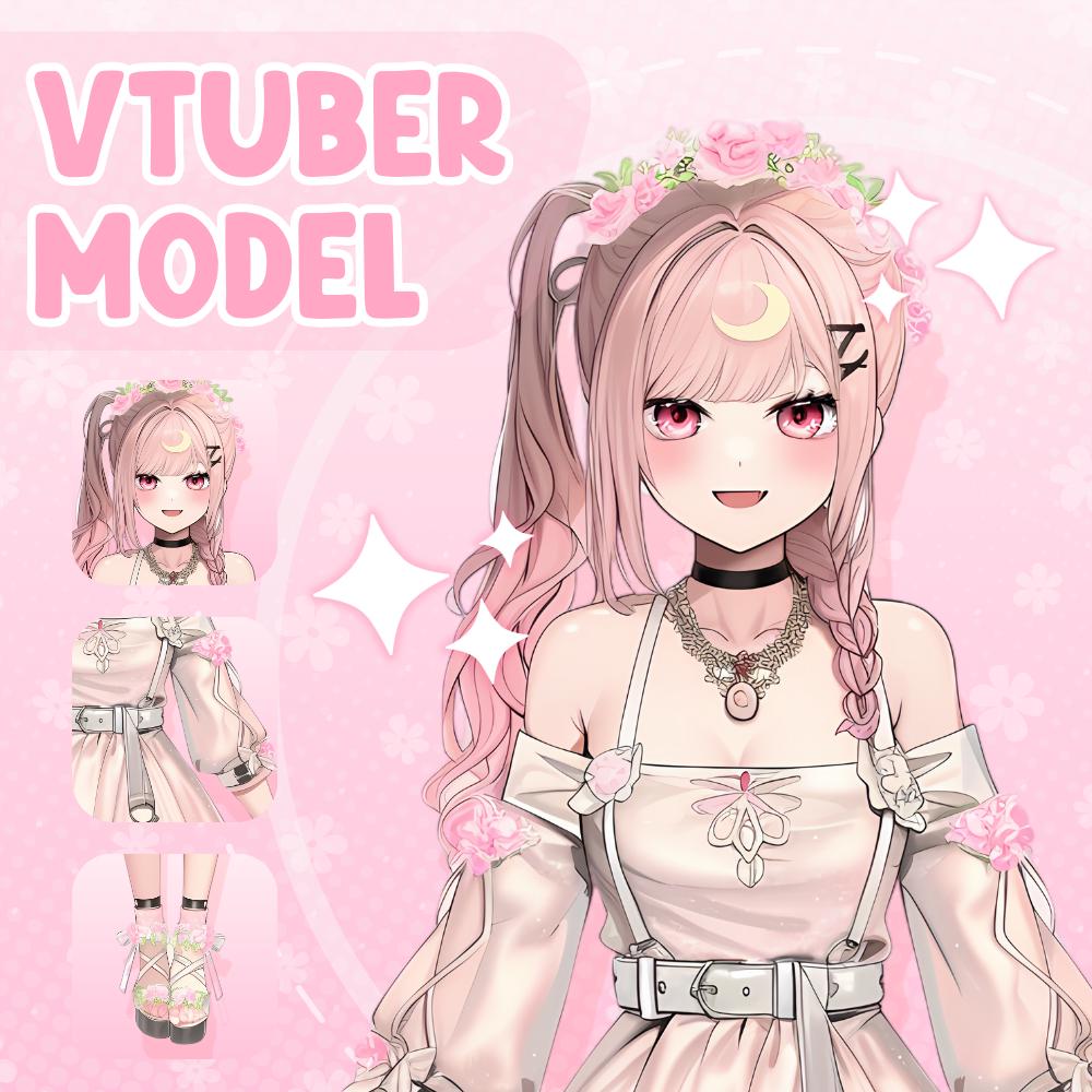 Custom Vtuber Model Live2d Vtuber Avatar Design Vtuber Commission ...