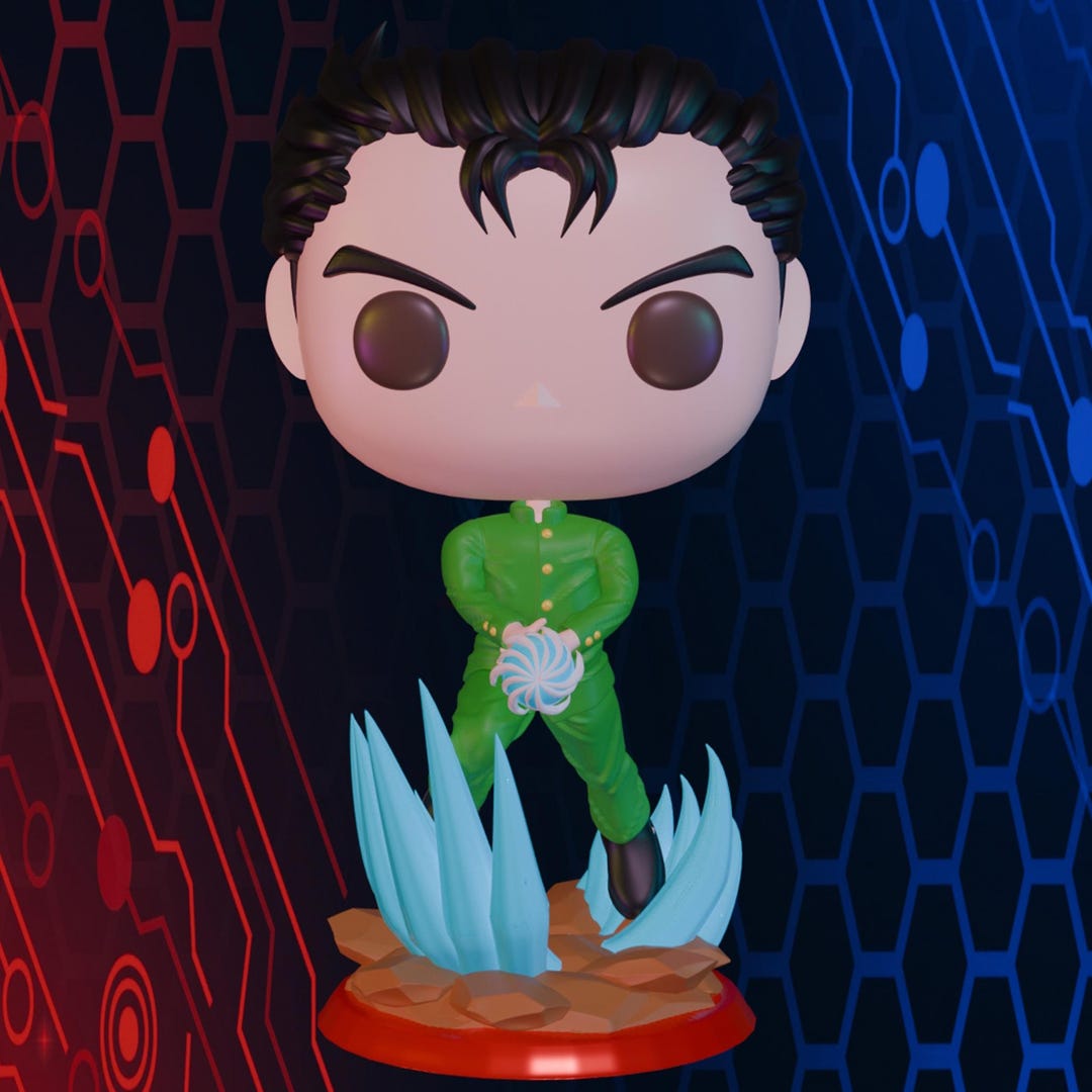 Yuyu Hakusho Yusuke Urameshi / Figure for 3D Printing STL - Etsy