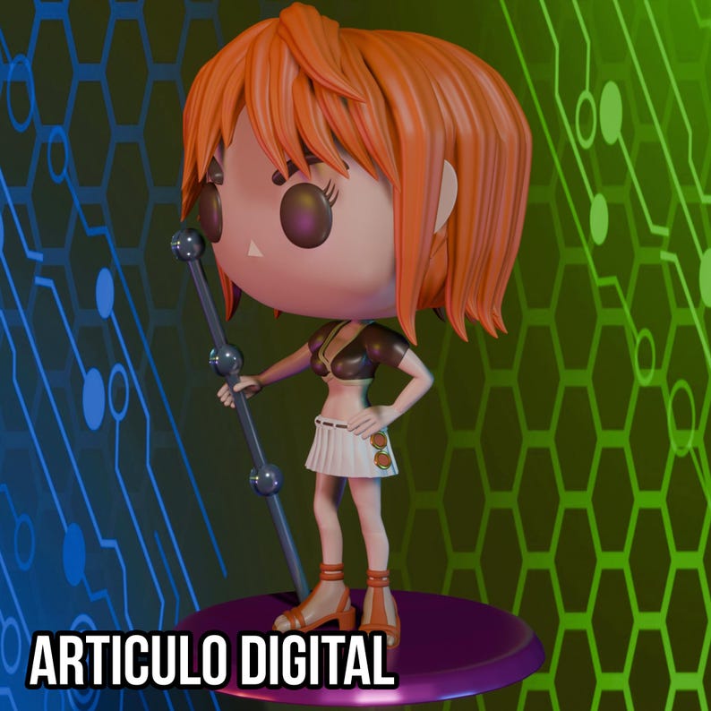 One Piece Nami Enies Lobby / Figure for 3D Printing STL - Etsy
