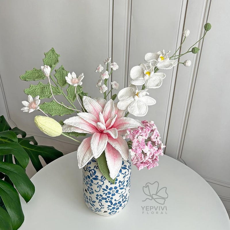 Beaded Hydrangea Bouquet - Etsy