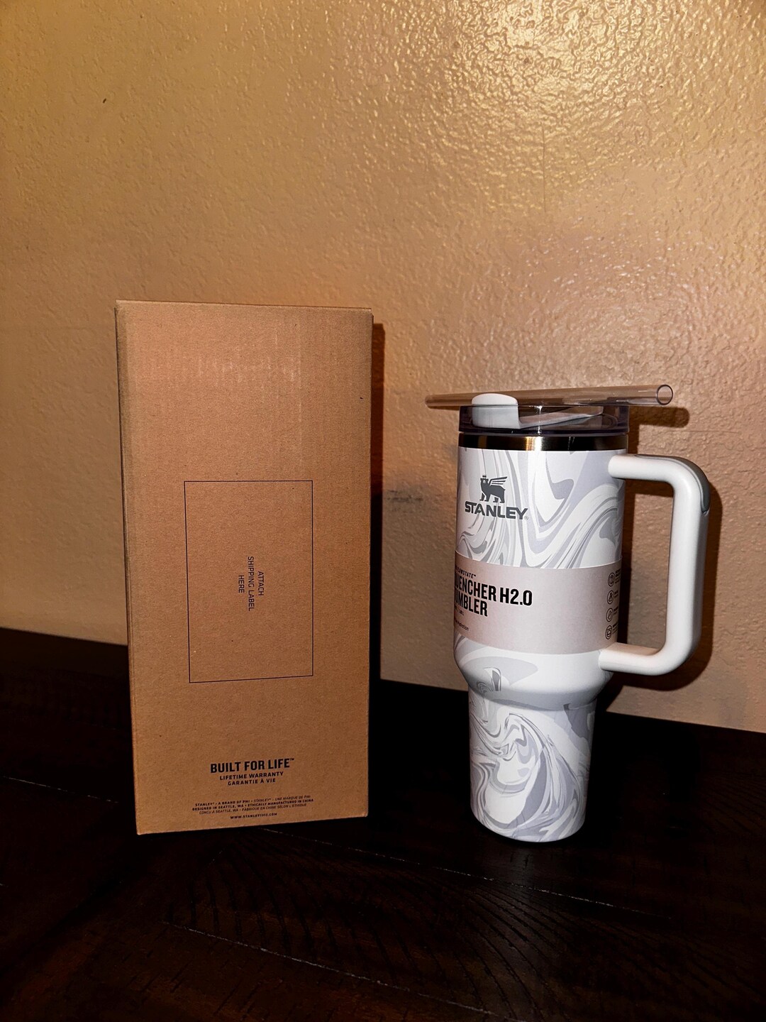 New Stanley Quencher 40oz Tumbler - Polar Swirl - Etsy
