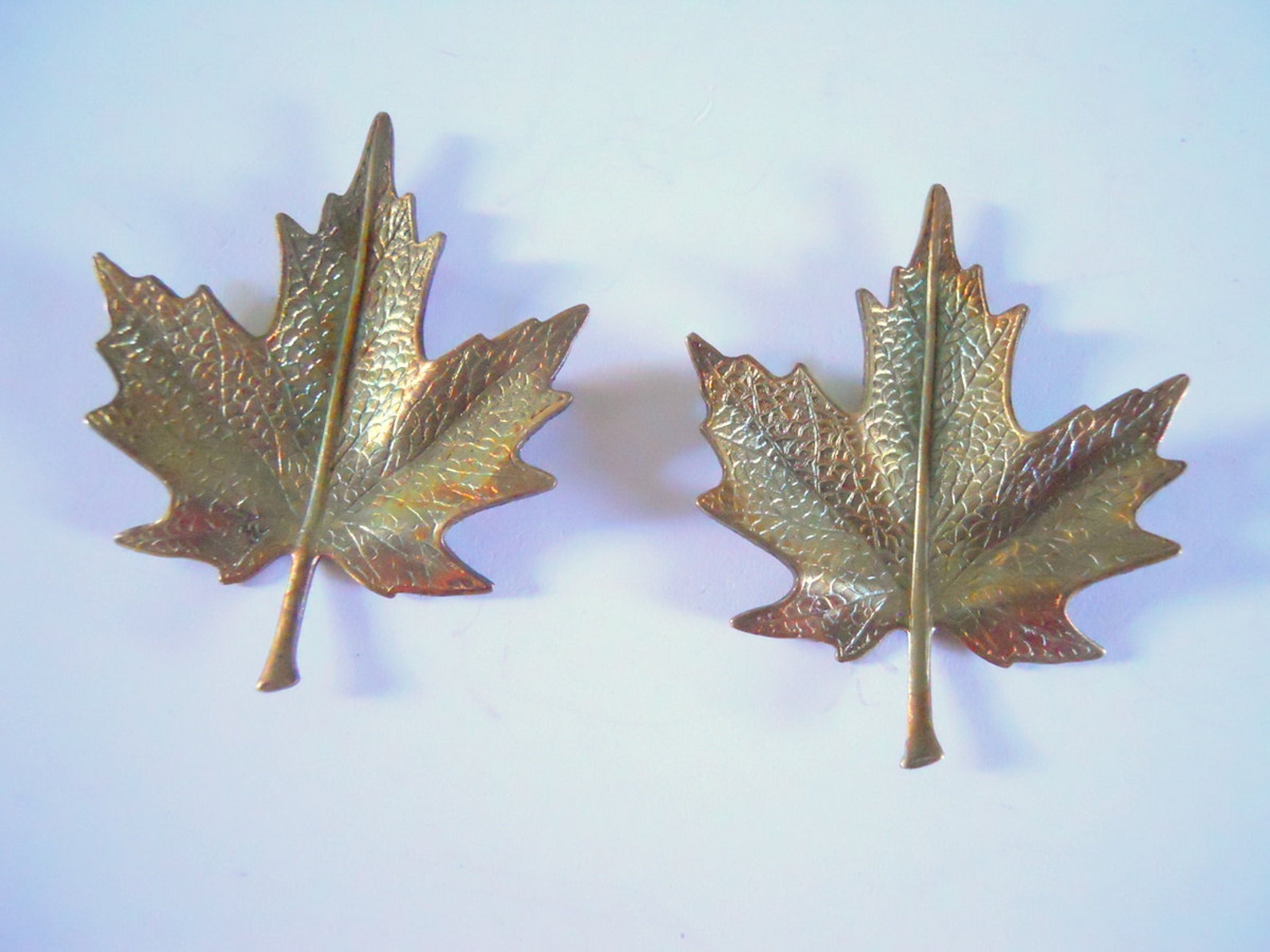 Maple Leaf Stamping Pair - Etsy