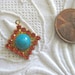 Vintage 14mm Square Swarovski Crystal Charm Finding - Etsy