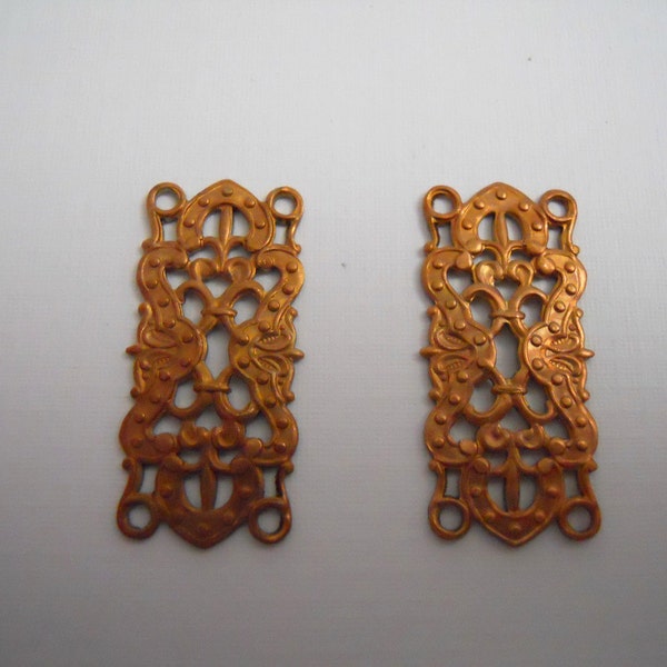 Copper Filigree - Etsy