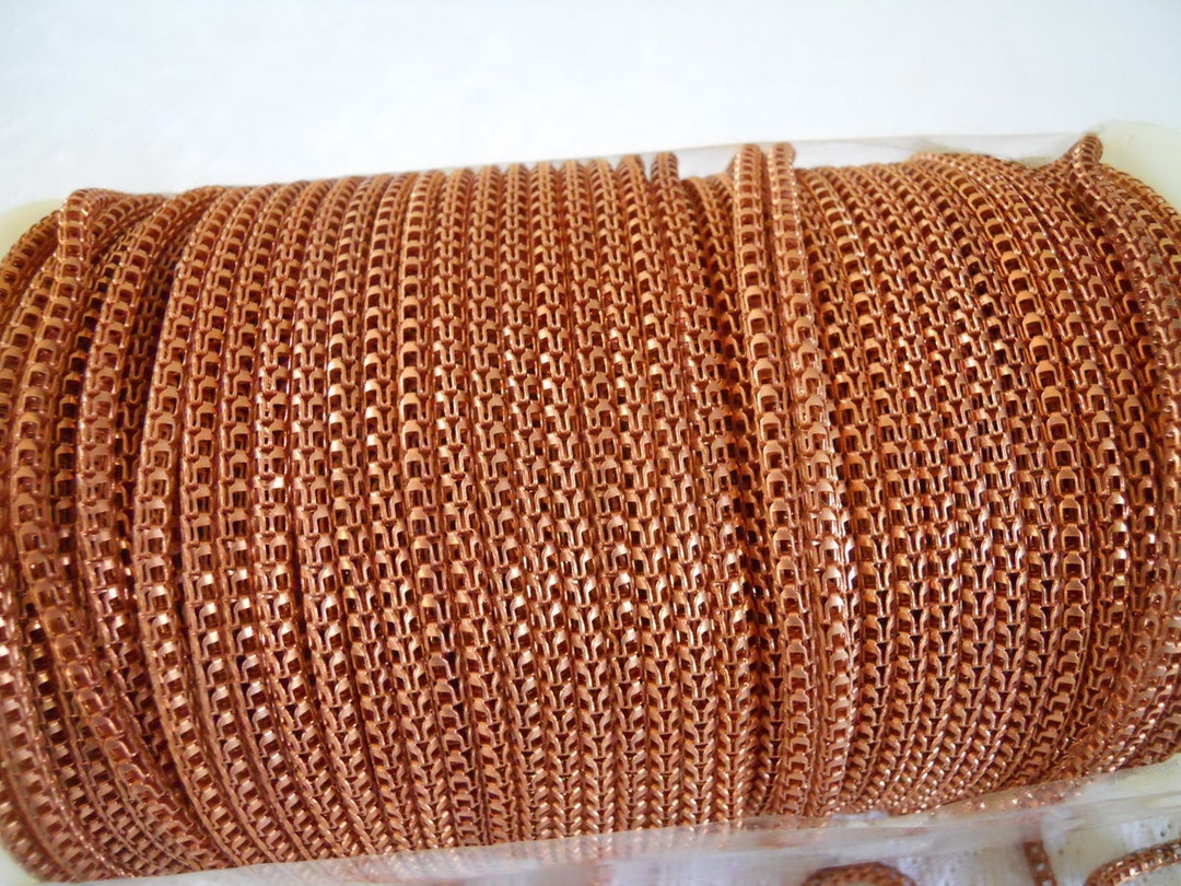 5 Feet Unusual Vintage Fexible Mesh Chain - Etsy