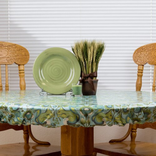 Fitted Tablecloth Wipeable & Washable BPA Free Laminated - Etsy