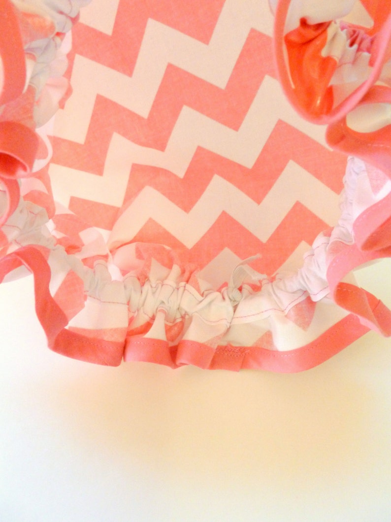 Vintage Shower Caps Hot Pink Chevron Adult Size Wipeable | Etsy