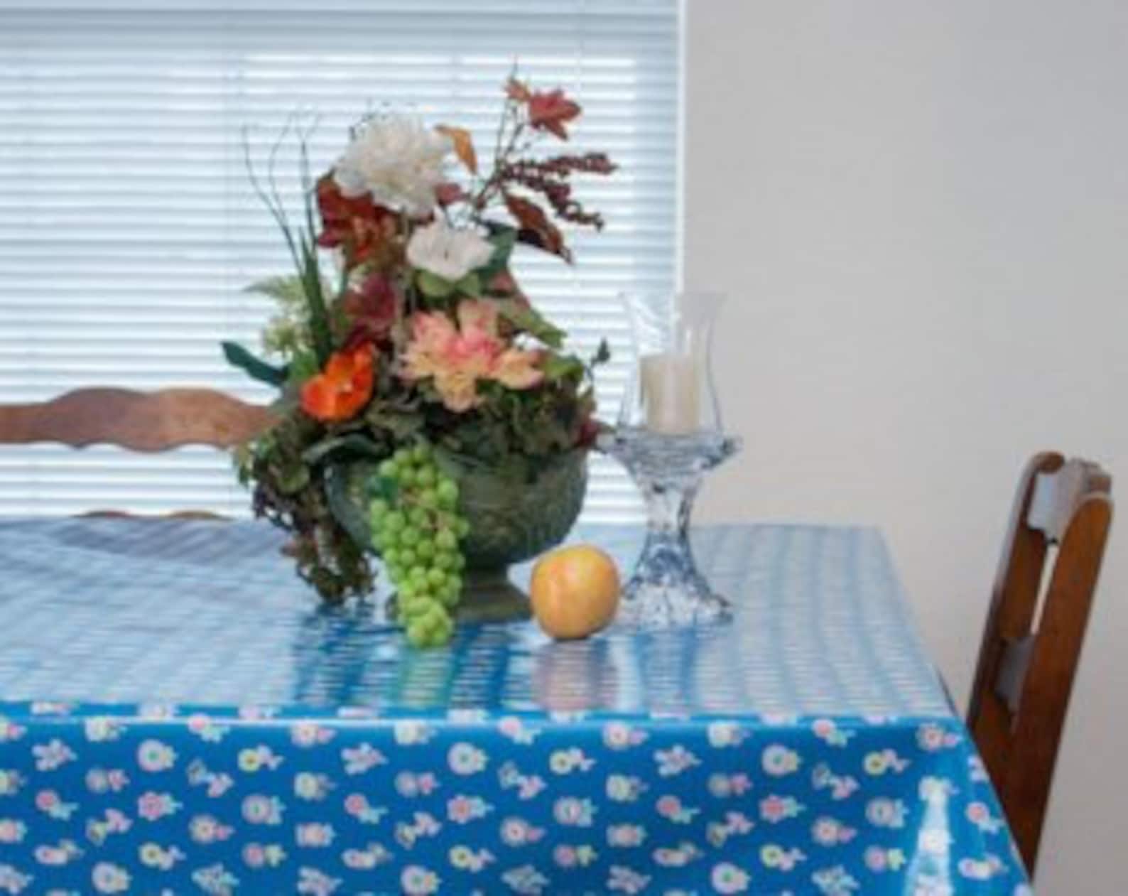 Laminated Tablecloth Traditional Choose Your Size and Your | Etsy