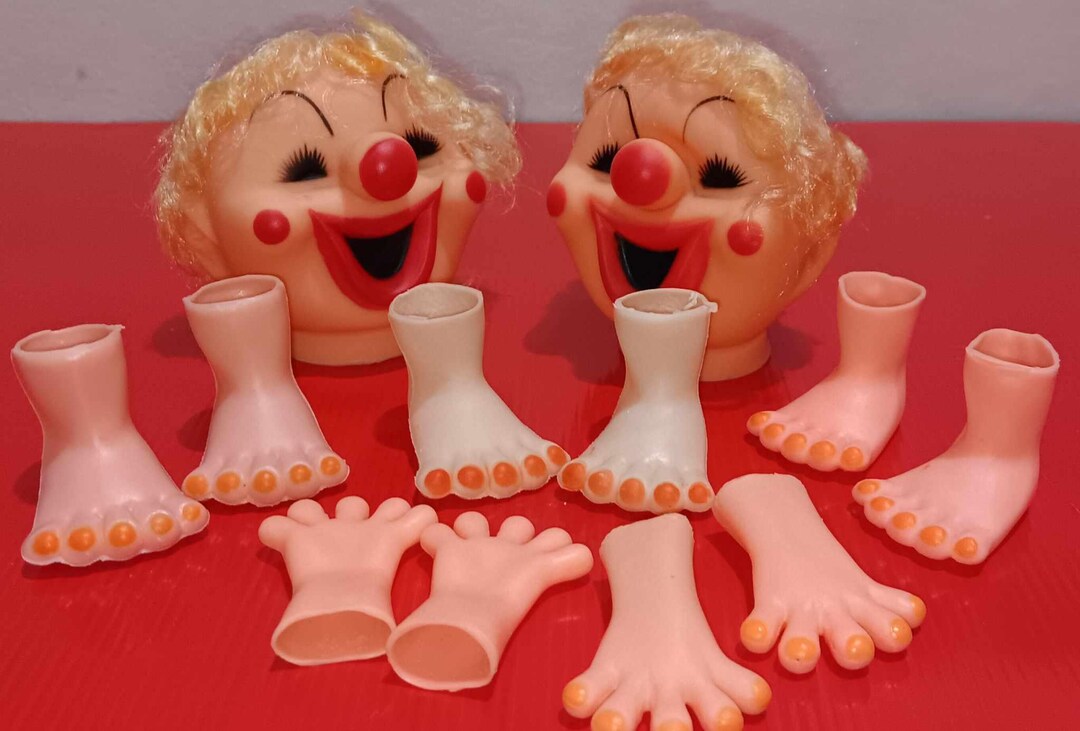 Clown Head for Making Clowns Head and Body Parts for Clown Making ...