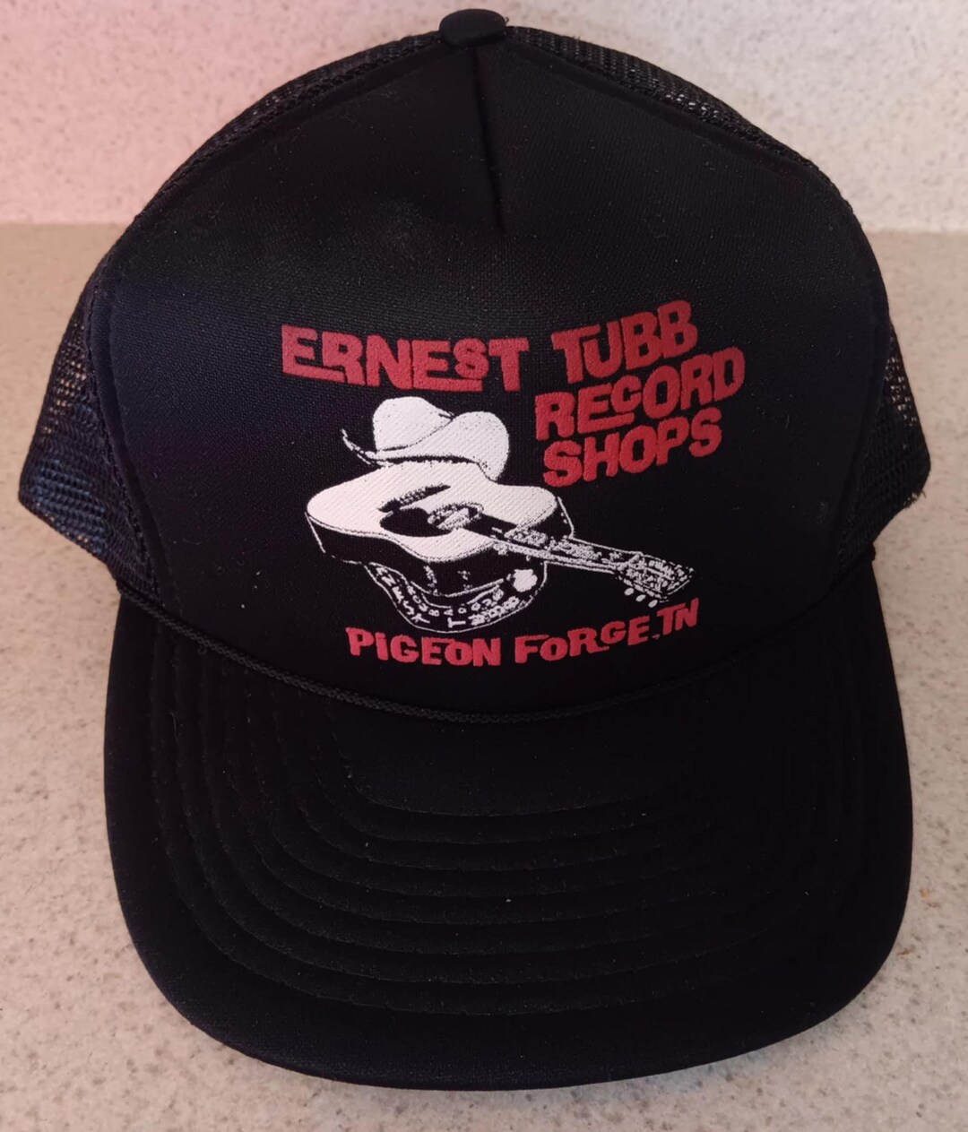 Ernest Tubb Record Snapback Hat - Vintage Ernest Tubb Snapback Hat From ...