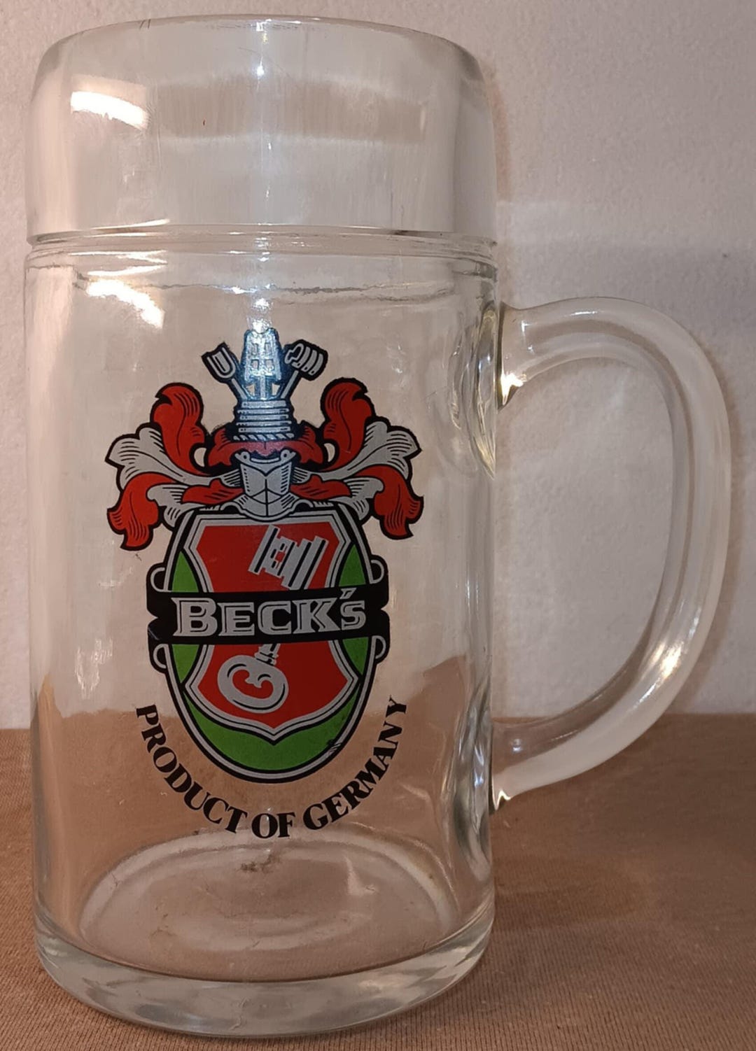 Vintage Beck's German Beer Mug ' Vintage Beck's Beer Mug - Etsy