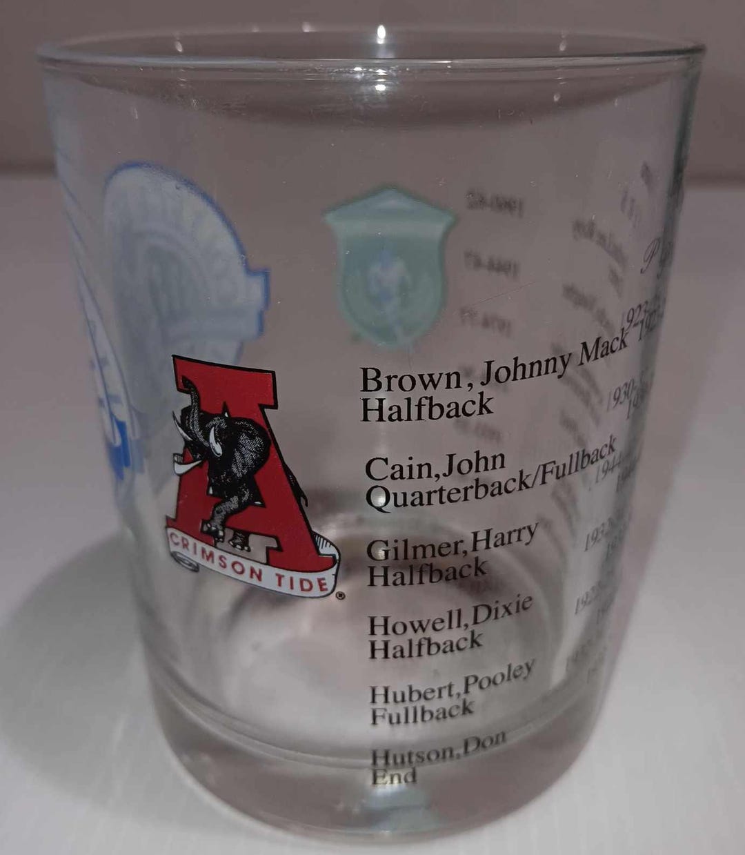 Alabama Crimson Tide Hall of Fame Glass South Bend Indiana Glass ...
