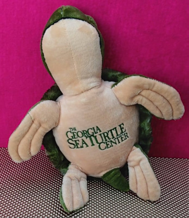 Georgia Sea Turtle Center Plush From Atlanta Aquarium Sea Turtle Plush ...