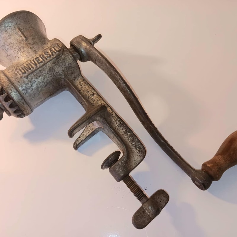 Vintage Meat Grinder - Etsy