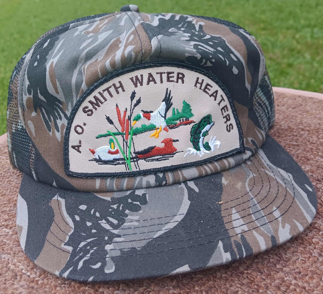Vintage Camouflage Duck Hunting Snapback Hat - Etsy