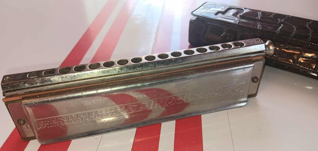 Vintage Hohner 64 Harmonica by Hohner Chromonica 64 Hohner Harmonica ...