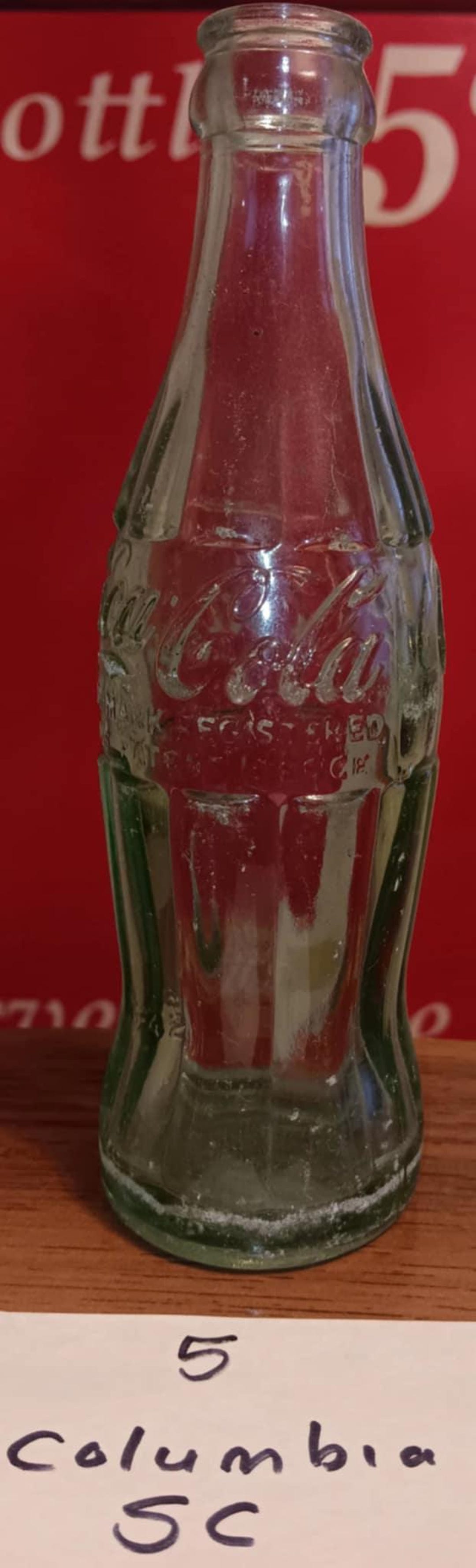 Vintage Coca-cola Bottle: Columbia SC Coke Bottle - Etsy